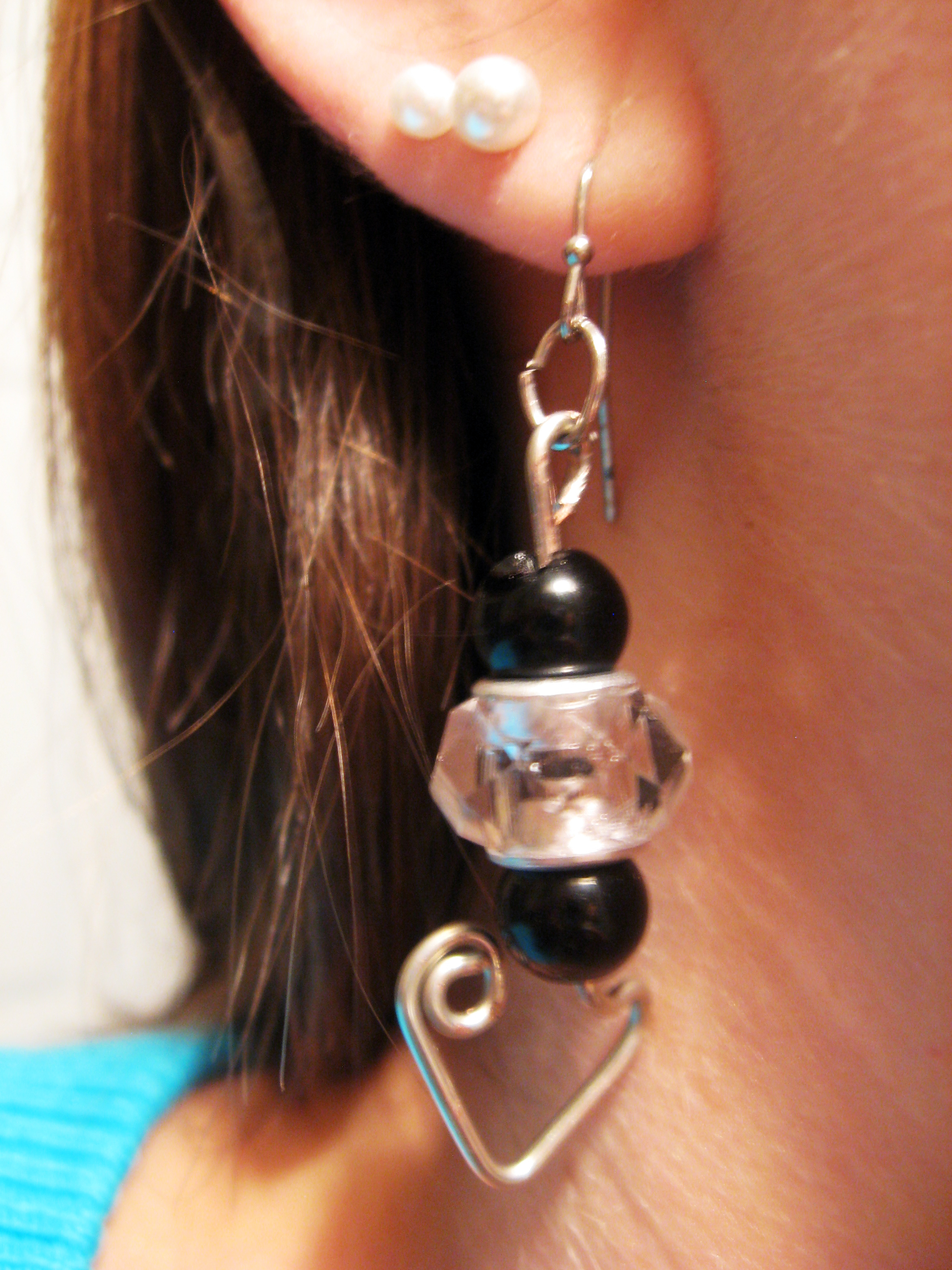 DIY Heart-Shaped Wire Earrings - Make Something Mondays