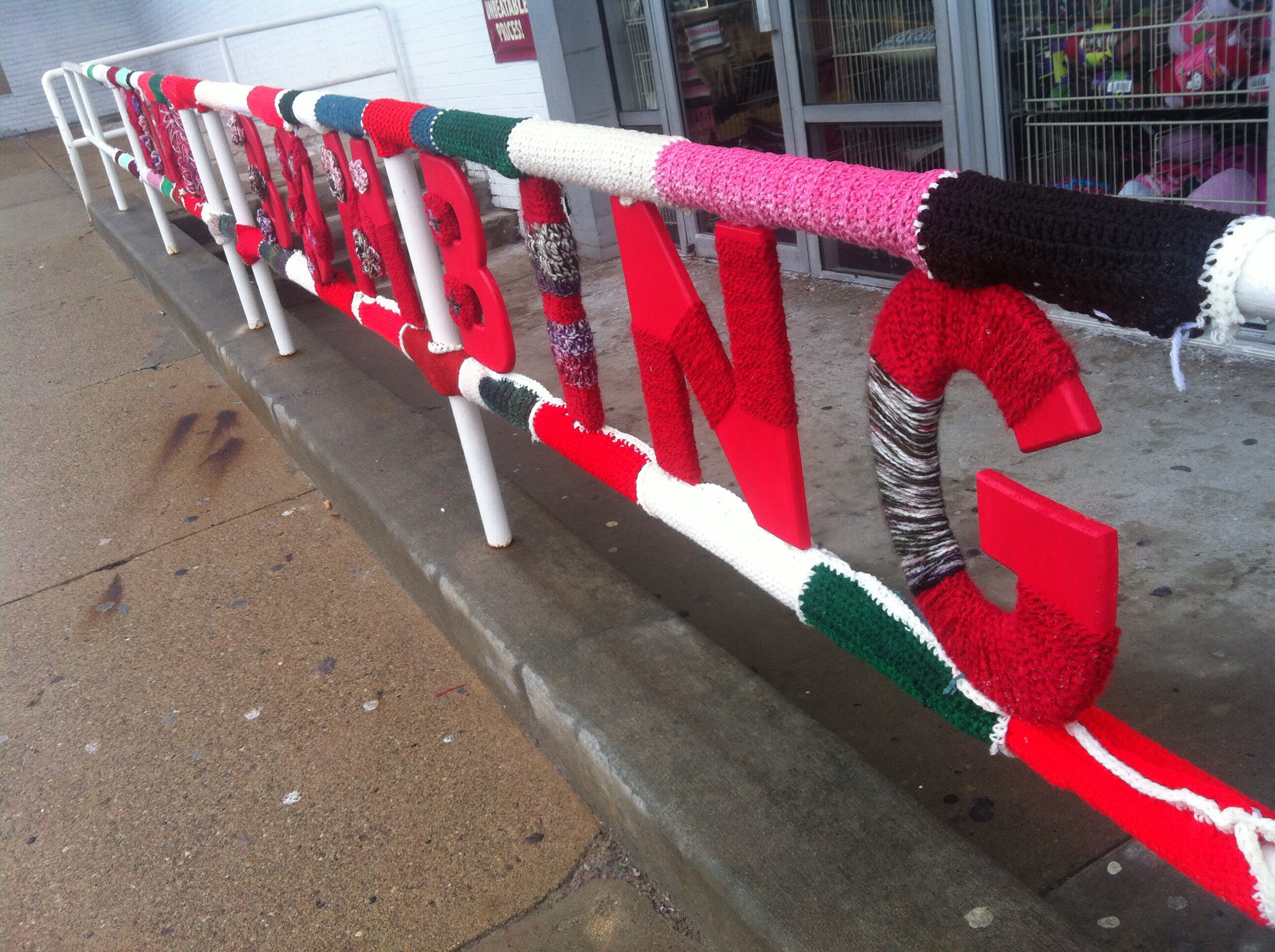 Yarn Bombing! - Make Something Mondays
