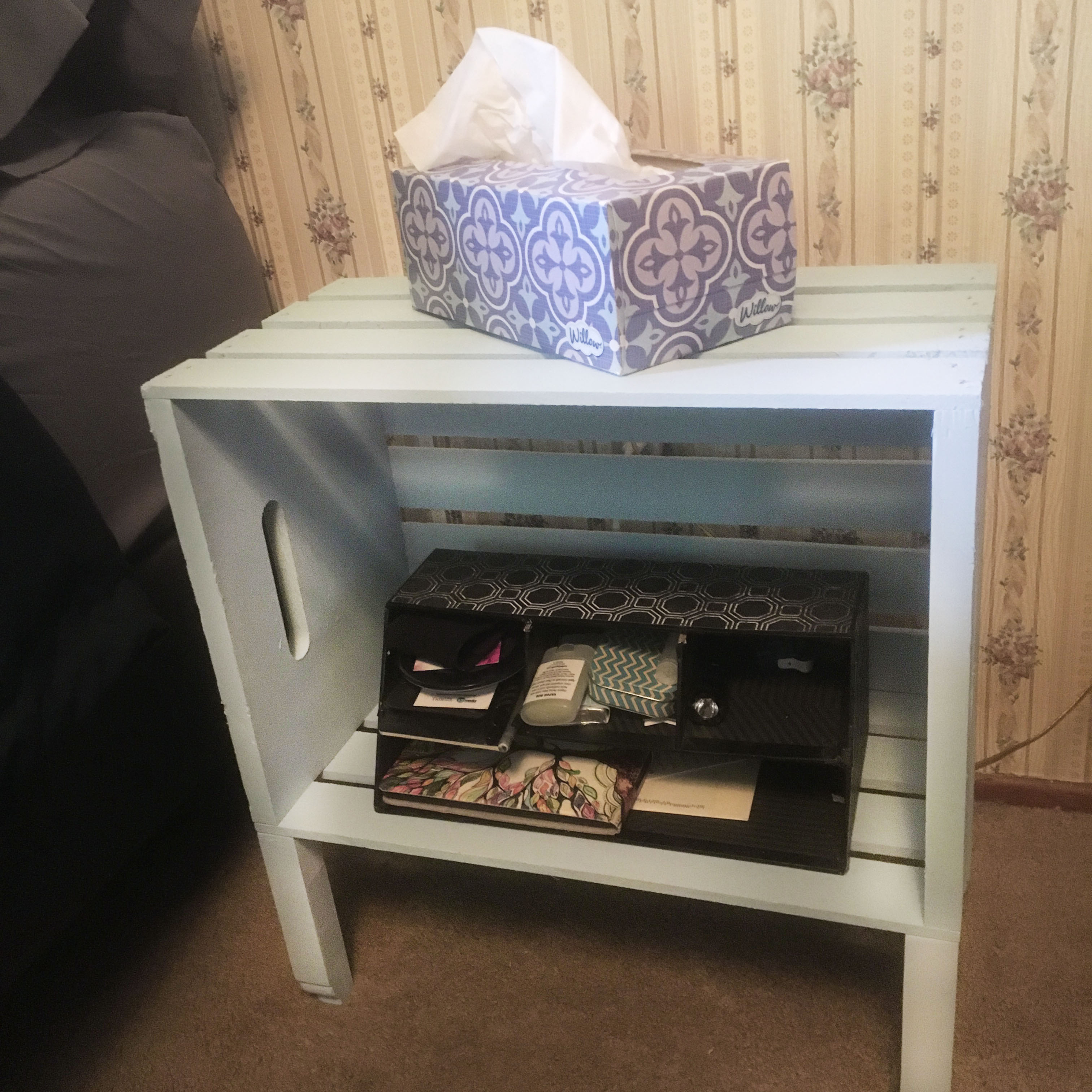 DIY Side Tables From Wood Crates - Make Something Mondays